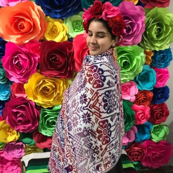 MEXICOTODOCORAZON | Accessories | Mexican Rebozo Fiesta Mexicana Coco ...